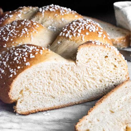 Finnish Pulla Braided Cardamom Bread - Kneaded That