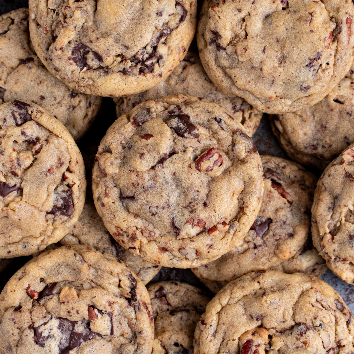 Chocolate Chunk Pecan Cookies - Kneaded That